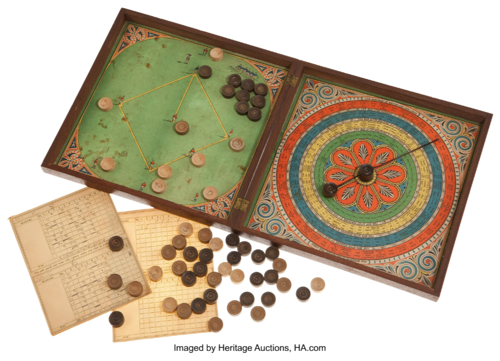 E. B. Peirce’s Parlor Base Ball Game (1878) - SABR Baseball Gaming